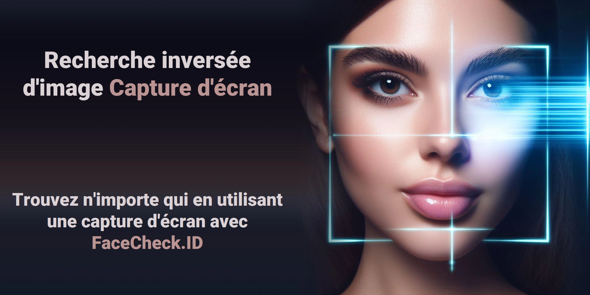 Comment effectuer une recherche inversée d'image à partir d'une capture d'écran avec FaceCheck.ID